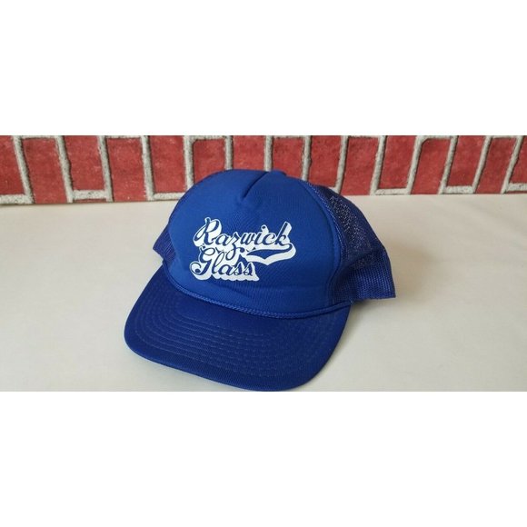 Accessories | Snapback Mesh Trucker Hat Cap Razwick Glass Blue 198s Era ...